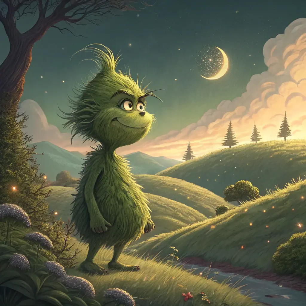 The Grinch: A Whimsical Forum Avatar Full of Holiday Spirit by ...