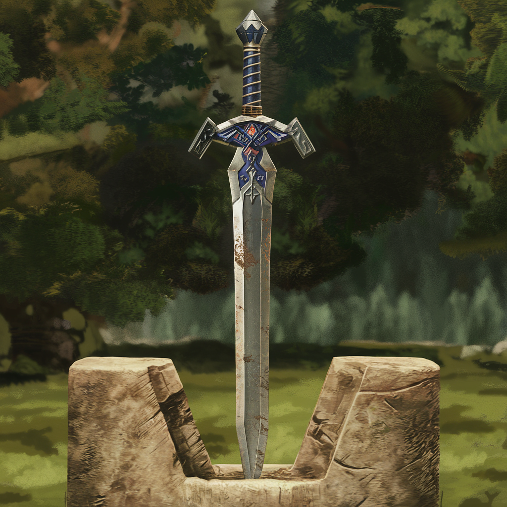 Master Sword: Iconic Avatar for a Legendary Profile by QuantumCurator