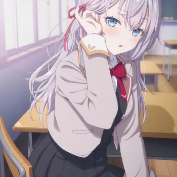 Alya Sometimes Hides Her Feelings In Russian PFP