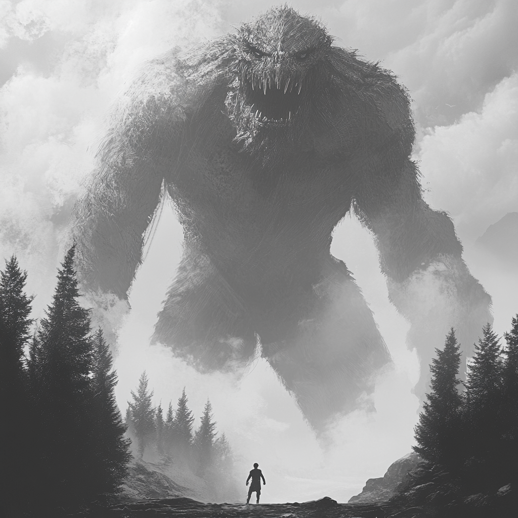 Giant Shadow: A Forum Avatar of Epic Proportions by patrika