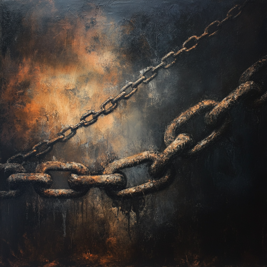 Rusty Chains: A Strong Symbol for Your Forum Avatar by patrika