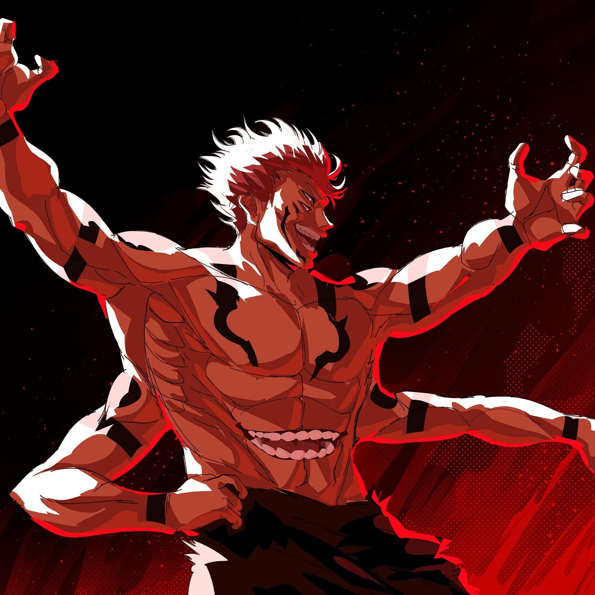 Powerful Sukuna Avatar - Jujutsu Kaisen Inspired Profile Photo