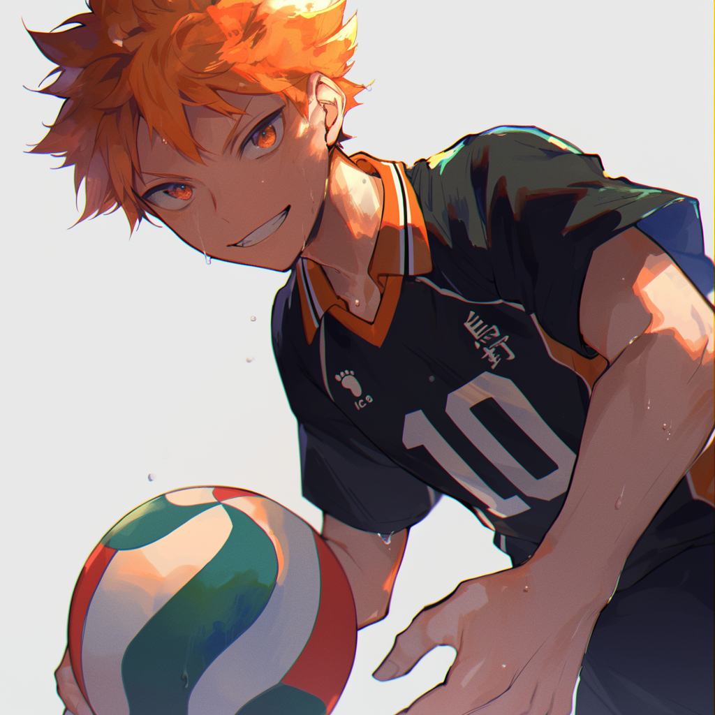 Shōyō Hinata: Energetic Avatar for Anime Fans by patrika