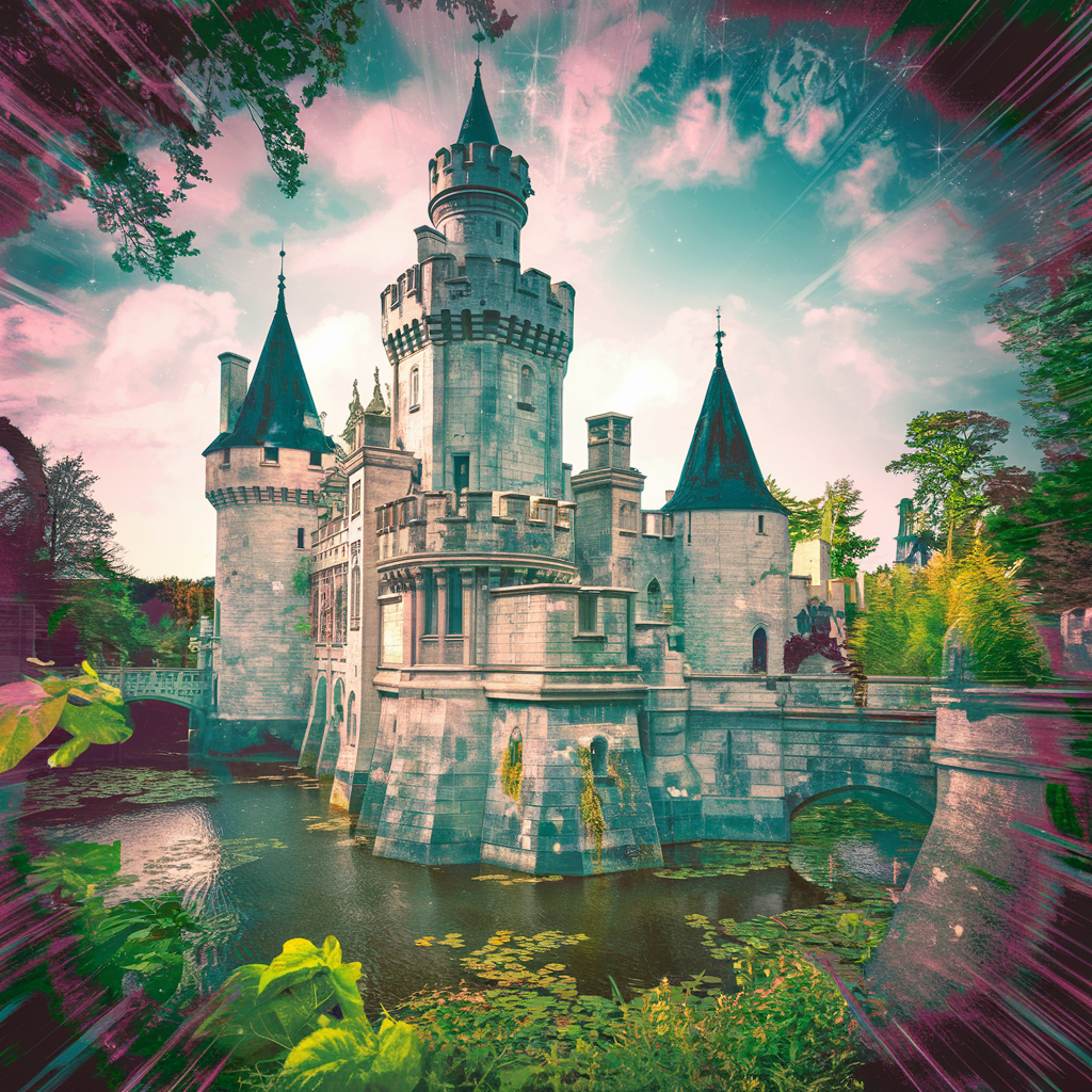 Enchanted Castle: Your Magical Forum Avatar by QuantumCurator