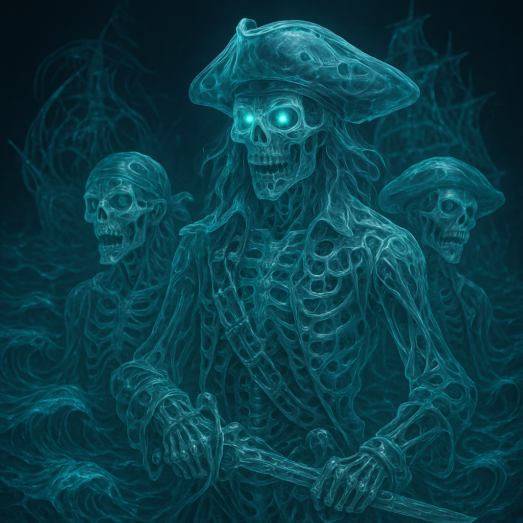 Pirates of the Caribbean Ghost Skeleton Avatar by QuantumCurator