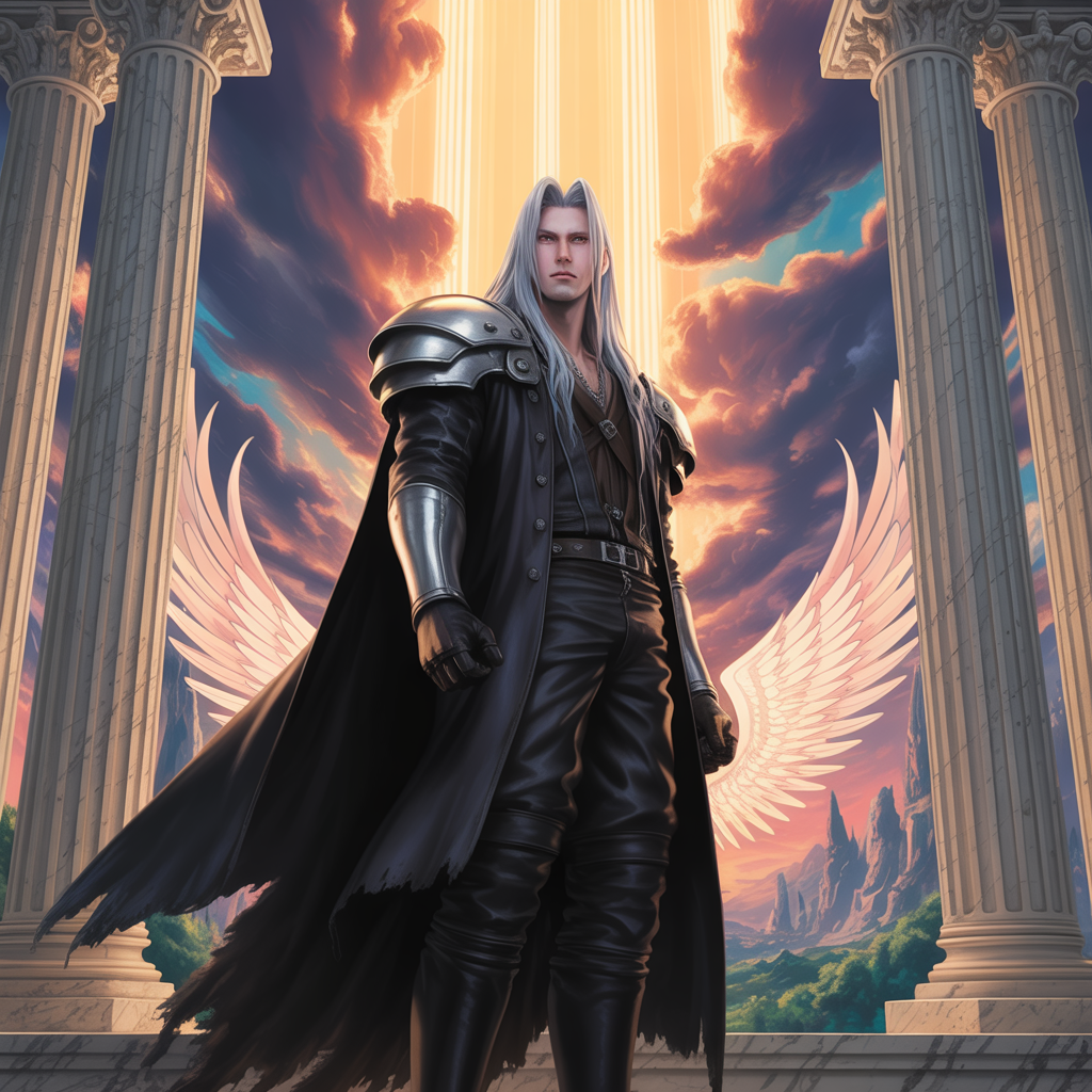 Sephiroth Angelic Avatar – Final Fantasy Forum Profile Picture by ...