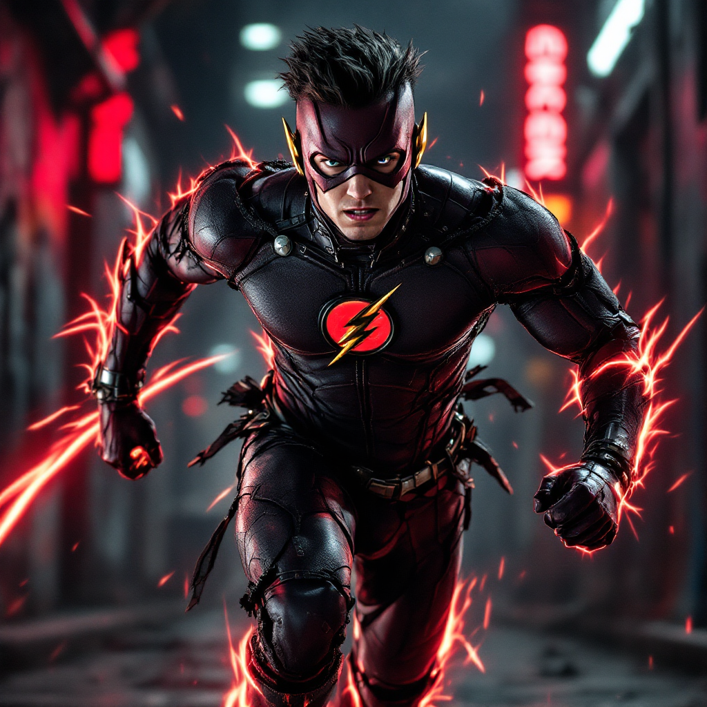 Scarlet Speedster | Neon Flash | Velocity Bolt | Urban Flash PFP ...