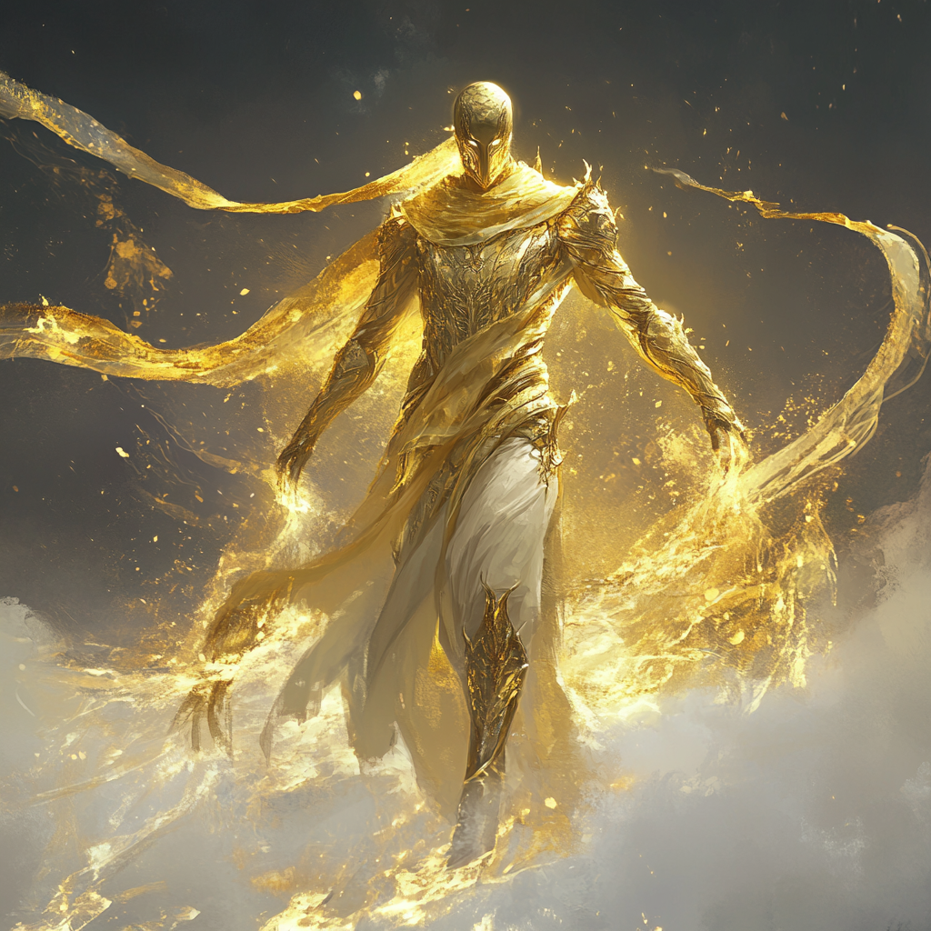 Divine Golden Creature: A Stunning Forum Avatar by patrika