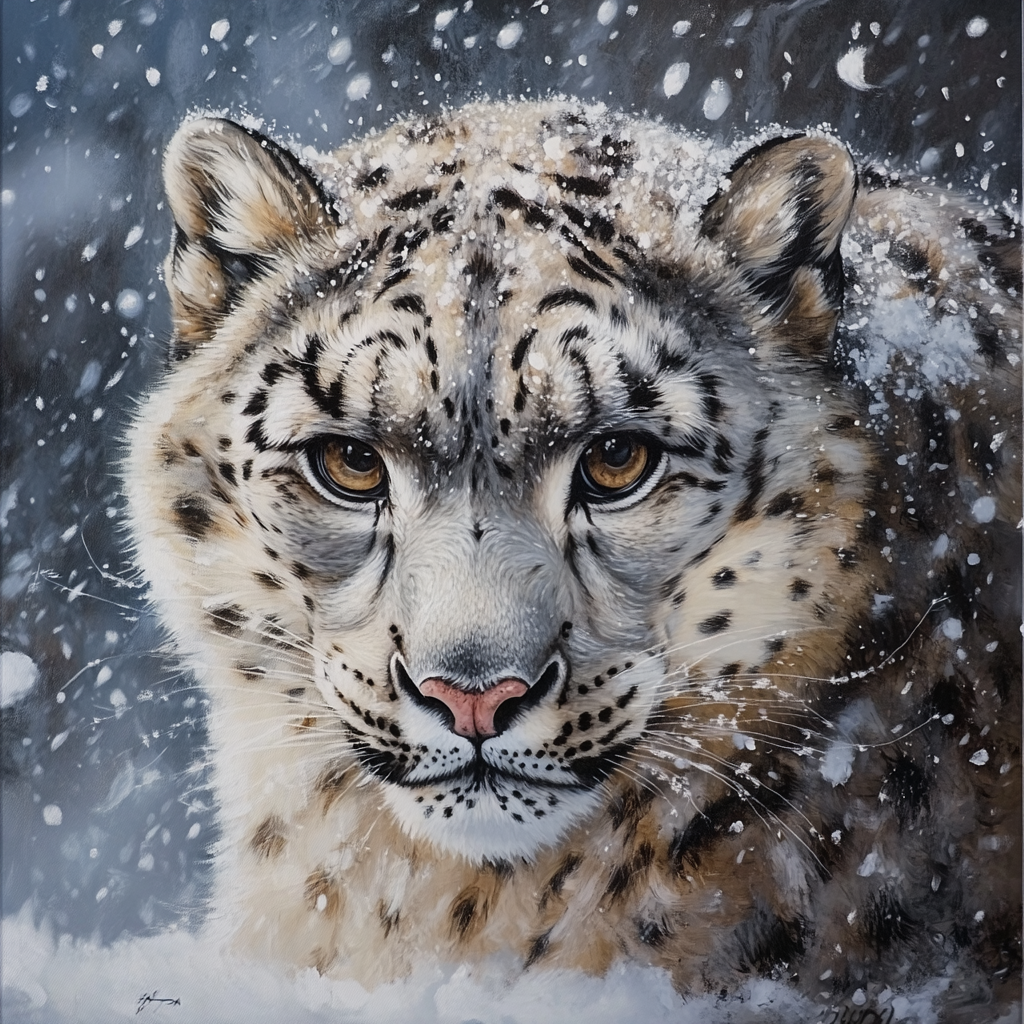 Snow Leopard Avatar: Majestic and Mysterious by patrika