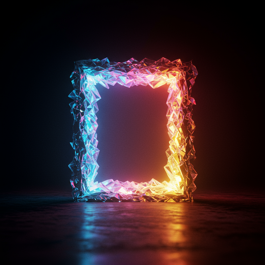 Glowing Frame - Desktop Wallpapers, Phone Wallpaper, PFP, Gifs, and More!