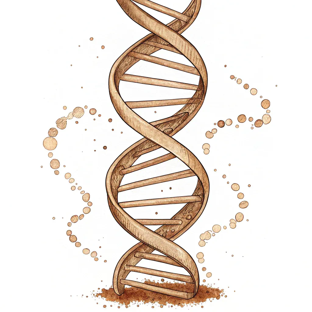 Helix Avatar / Golden Double-Helix PFP / BioTwist Profile / DNA Emblem ...