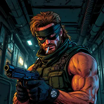 Solid Snake PFP