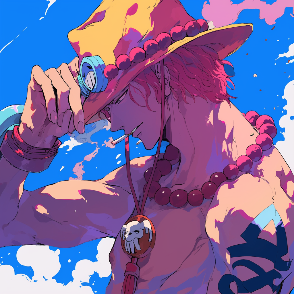 Portgas Ace, Flame Hat Ace, Ember Pirate, Sunhat Ace, Red-Hot Ace by ...