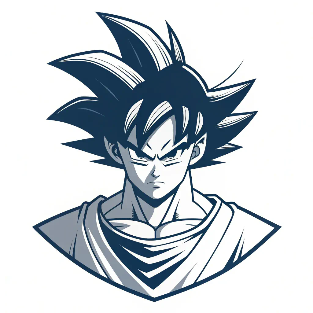 Saiyan Stare — Dragon Ball PFP by QuantumCurator