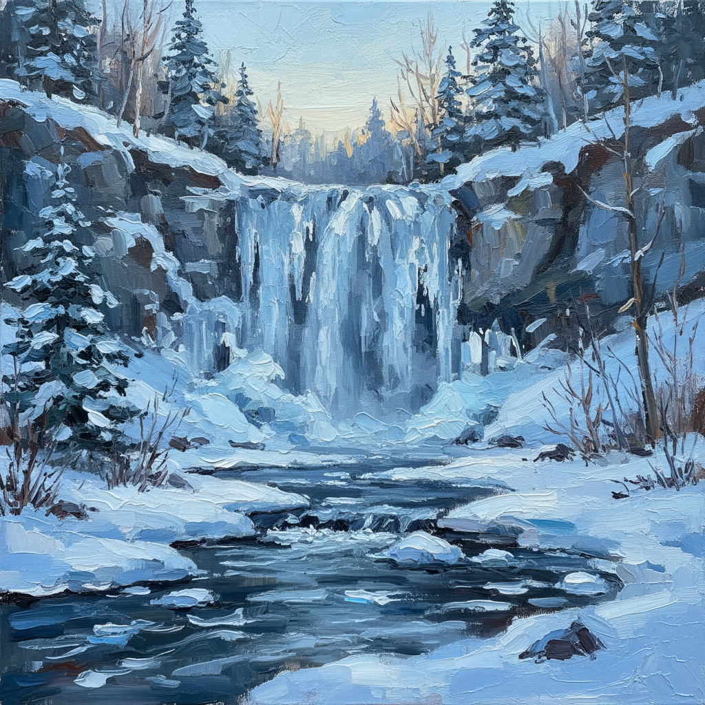 Frozen Waterfall PFP