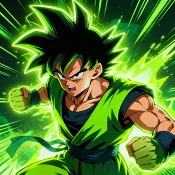 Green Anime PFP