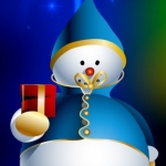Download Artistic Snowman PFP