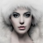 Elegant Muse: Artistic Woman’s Bold Profile