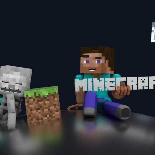 Steve (Herobrine Minecraft) PFP