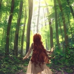Download Tree Forest Fantasy Woman PFP