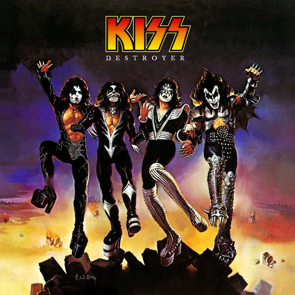 Download Glam Metal Heavy Metal Kiss Music PFP