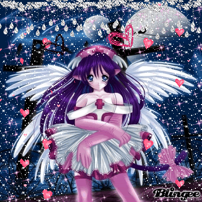 Download Glitter Anime Angel Anime Angel PFP