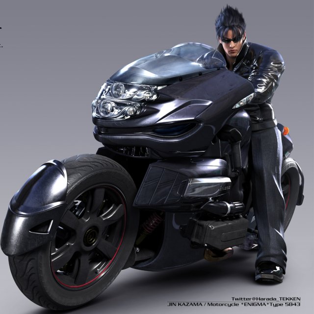 Jin Kazama — Tekken Moto Avatar