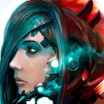 Download Sci Fi Cyborg PFP