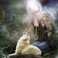 Download Howling Fantasy Wolf PFP