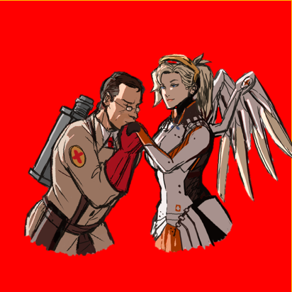 Download Mercy (Overwatch) Video Game Overwatch PFP