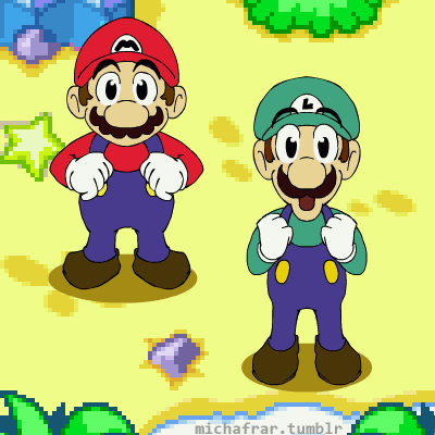 Download Luigi Mario Video Game Mario & Luigi: Superstar Saga PFP