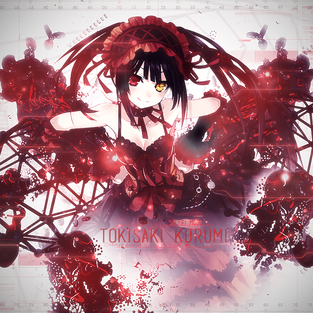 Download Kurumi Tokisaki Anime Date A Live PFP